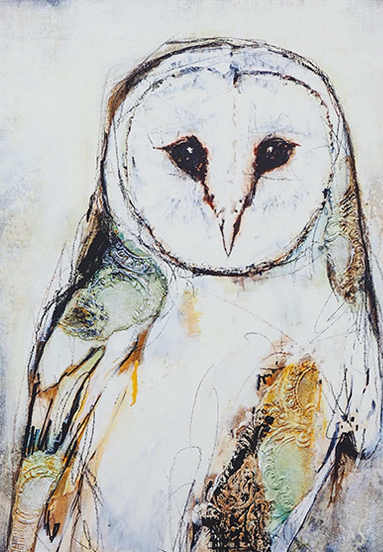 Antique Owl 1 | Commissions | Alissa Wright